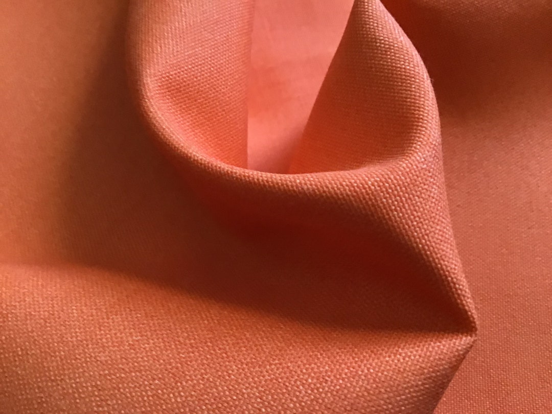 Indoor Outdoor Fabric 100 Percent Polyester Solid Orange Outdoor Fabric ...