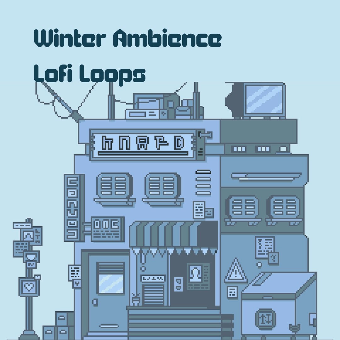 Twitch Stream Winter Lofi Loops Background Music for Youtube, Twitch ...