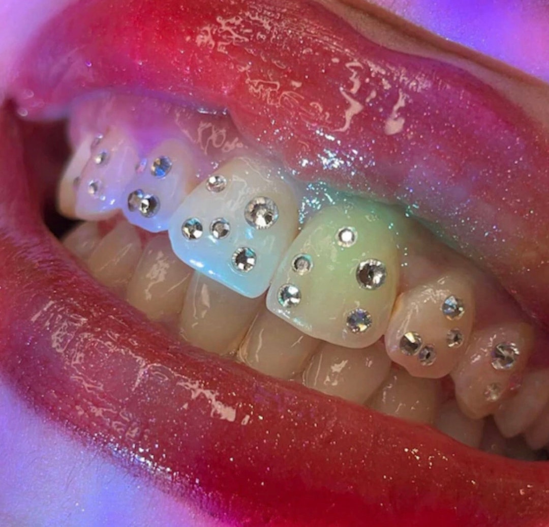 100pcs MIX Tooth Gem Swarovski® Crystal Ss6, Ss8, Ss9, Ss12 LEAD FREE ...