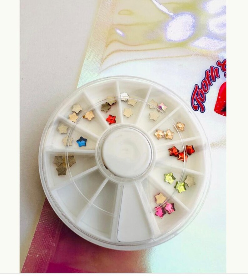 Mix Wheel 30pcs MINI STARS Preciosa® 4mmtooth Gems Non Hotfix Crystal ...