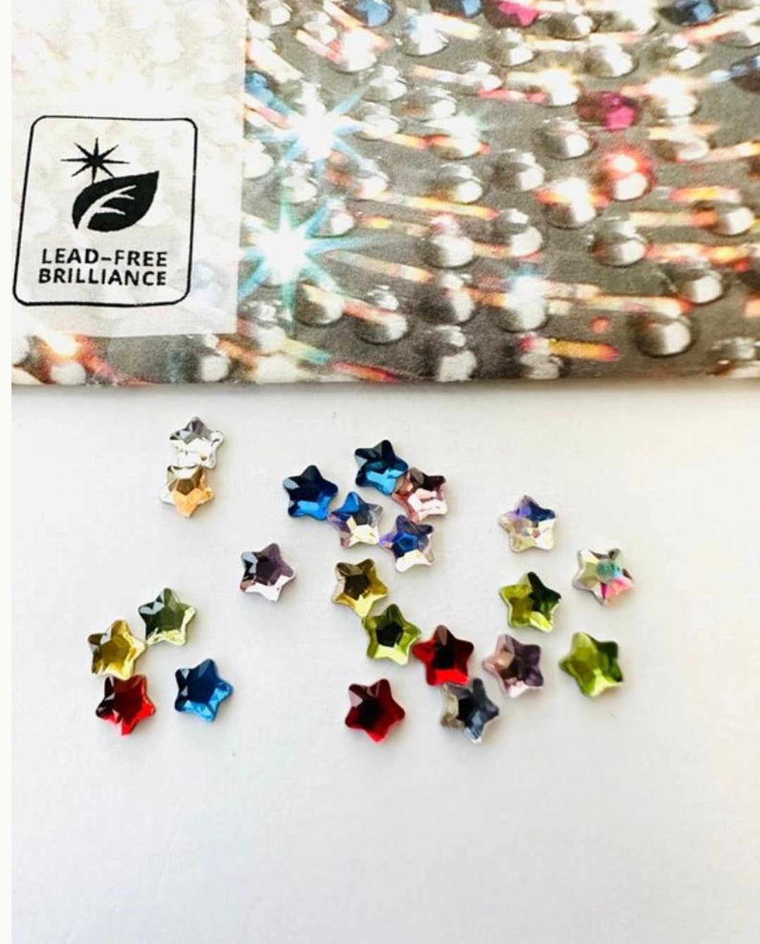 10pcs Tooth Gems Preciosa® Mix MINI STARS 4mm Non Hotfix Crystal ...