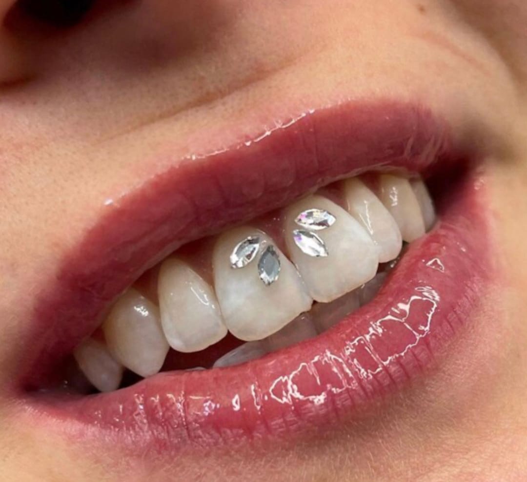 10pcs Tooth Gems Preciosa® Horse Eye CRYSTAL Lead-free Gems Non Hotfix ...