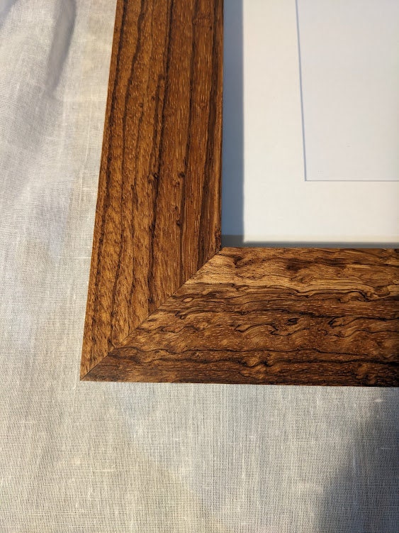Zebrawood 8X10 Picture Frame - Etsy