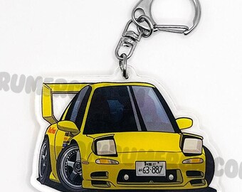 Initial D Keisuke Takahashi RX7 RX-7 FD3S Redsuns 3rd Stage Yellow ...