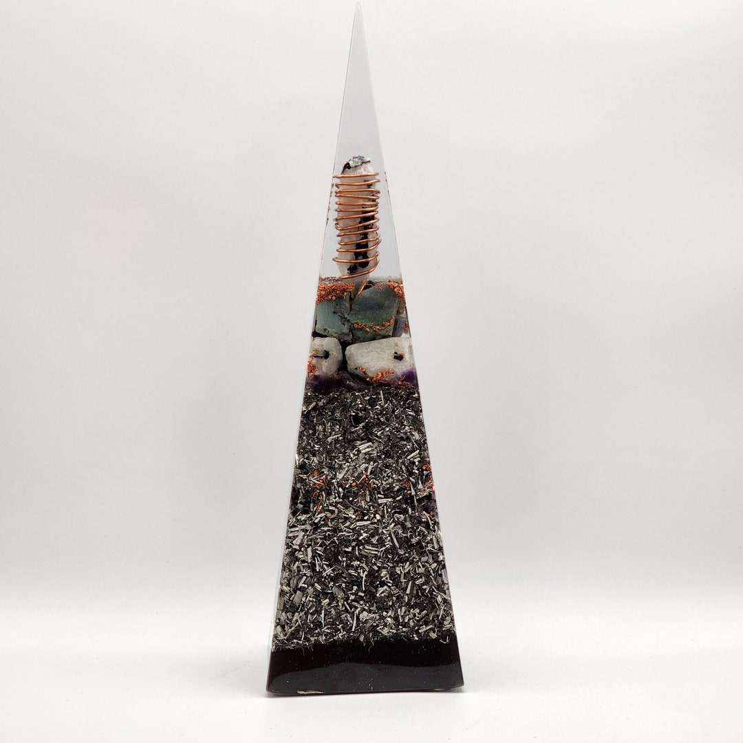 Zenith Nubian Pyramid Orgonite: Ultimate EMF and 5G Protection, and ...