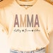 Custom Amma Shirt, Custom Icelandic Grandma Shirt, Minimalist Grandma ...