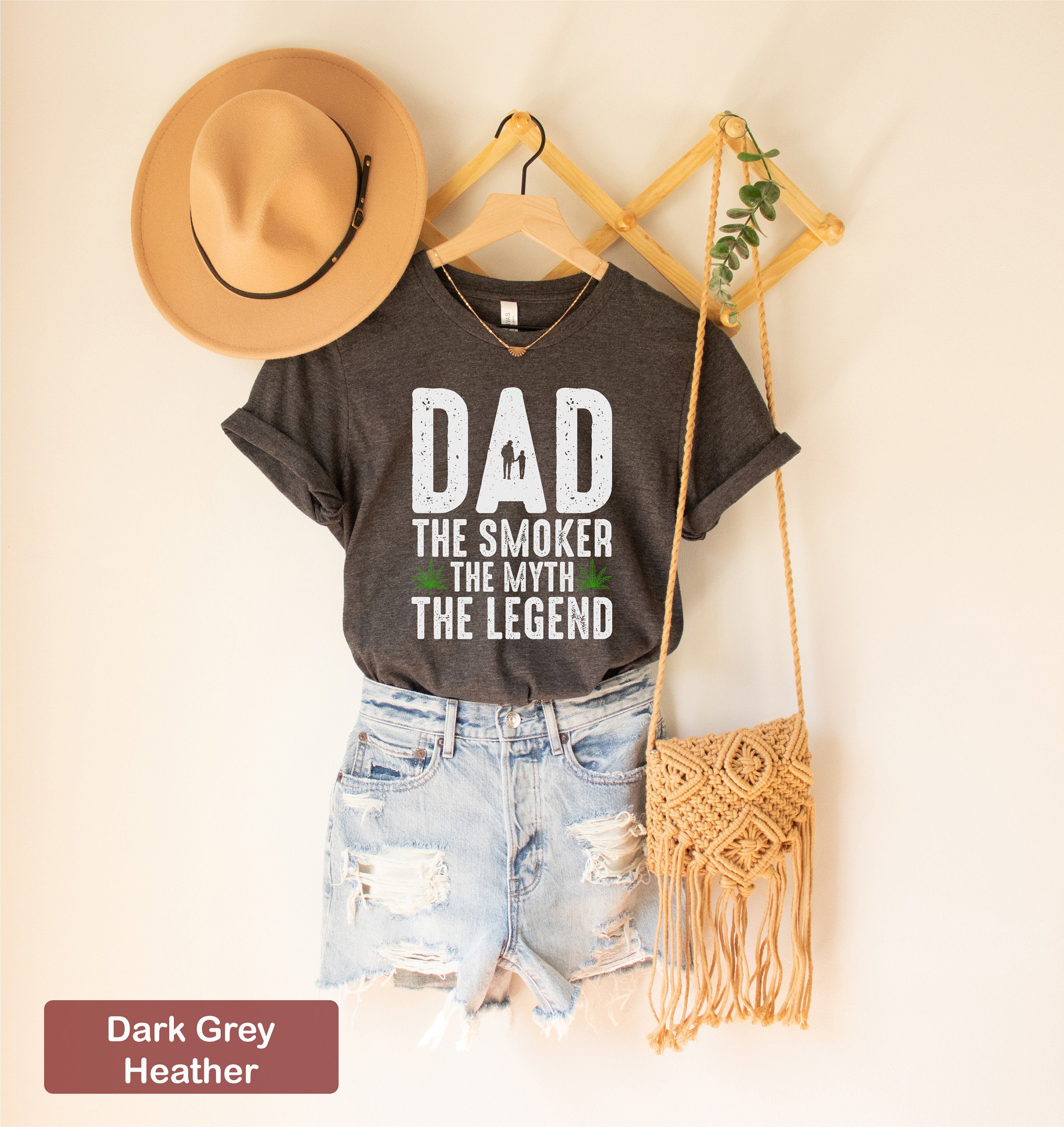 Weed Cannabis Shirt for Dad, Funny Marijuana Gifts for Stoner Dad, the ...