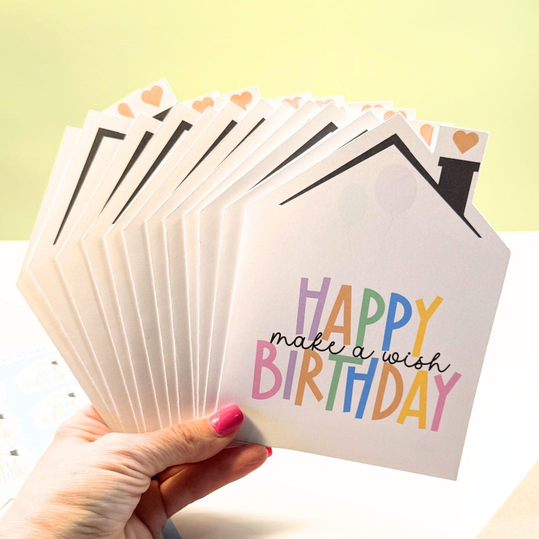Realtor Birthday Cards for Clients Set of 12 | Happy Birthday Make a ...