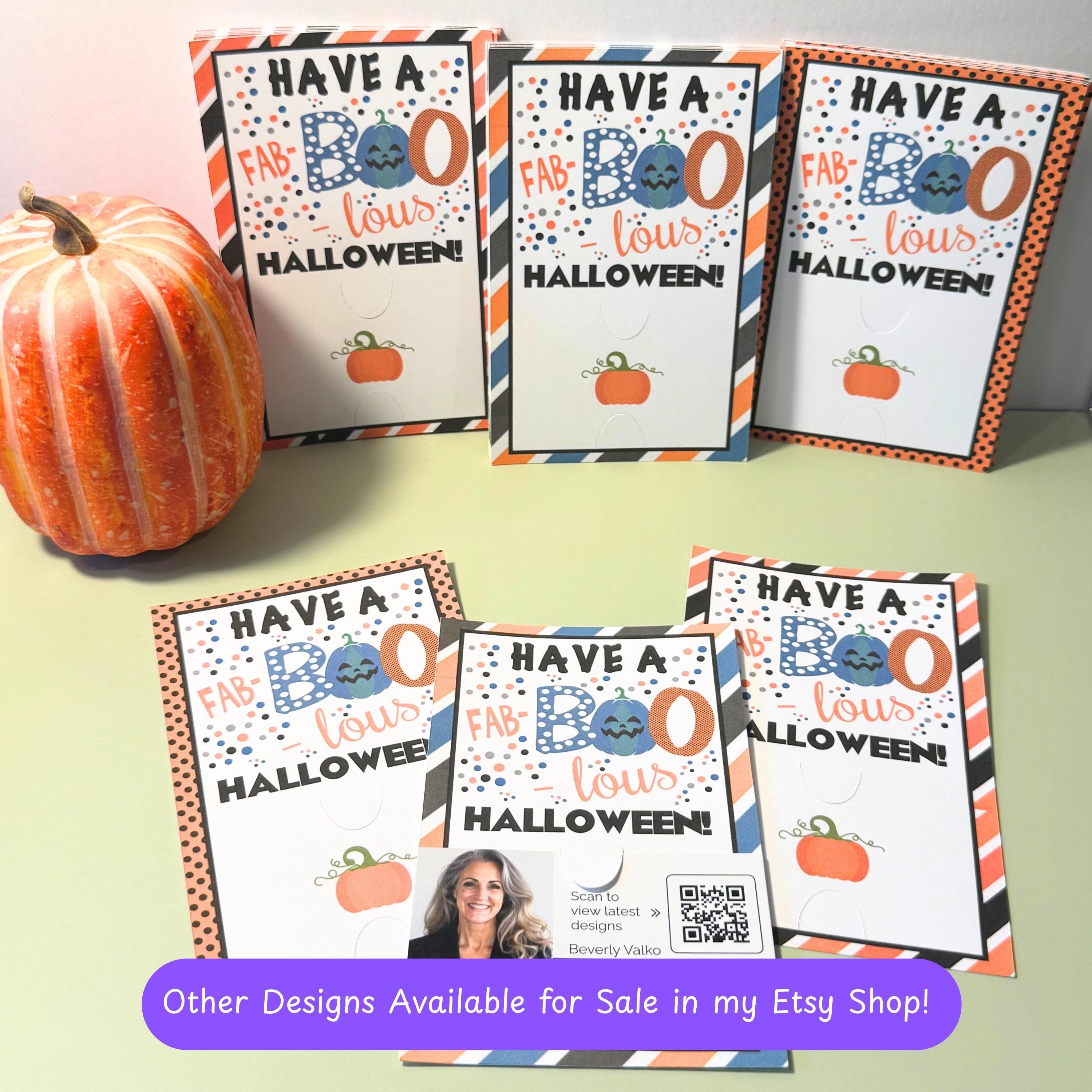 Thanksgiving Realtor Client Pie Gift Tags: Business Card Holder (set of ...