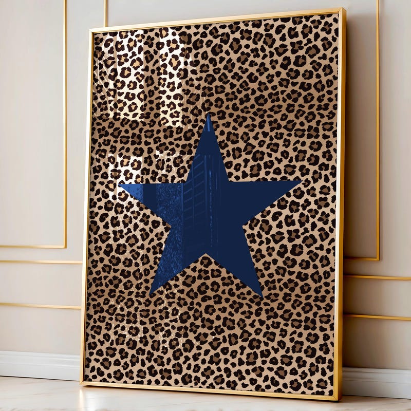 Navy Blue Star - Etsy