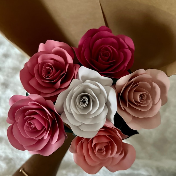 Handmade Paper Rose - Etsy