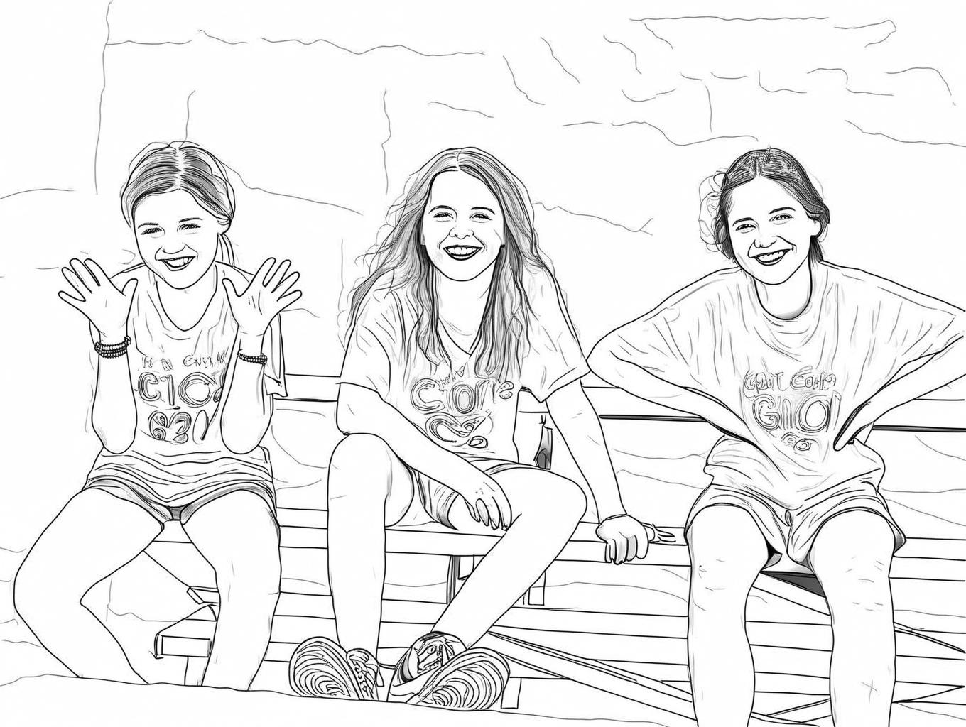 Custom Digital Coloring Pages Made From Your Photos. Perfect Gift for ...