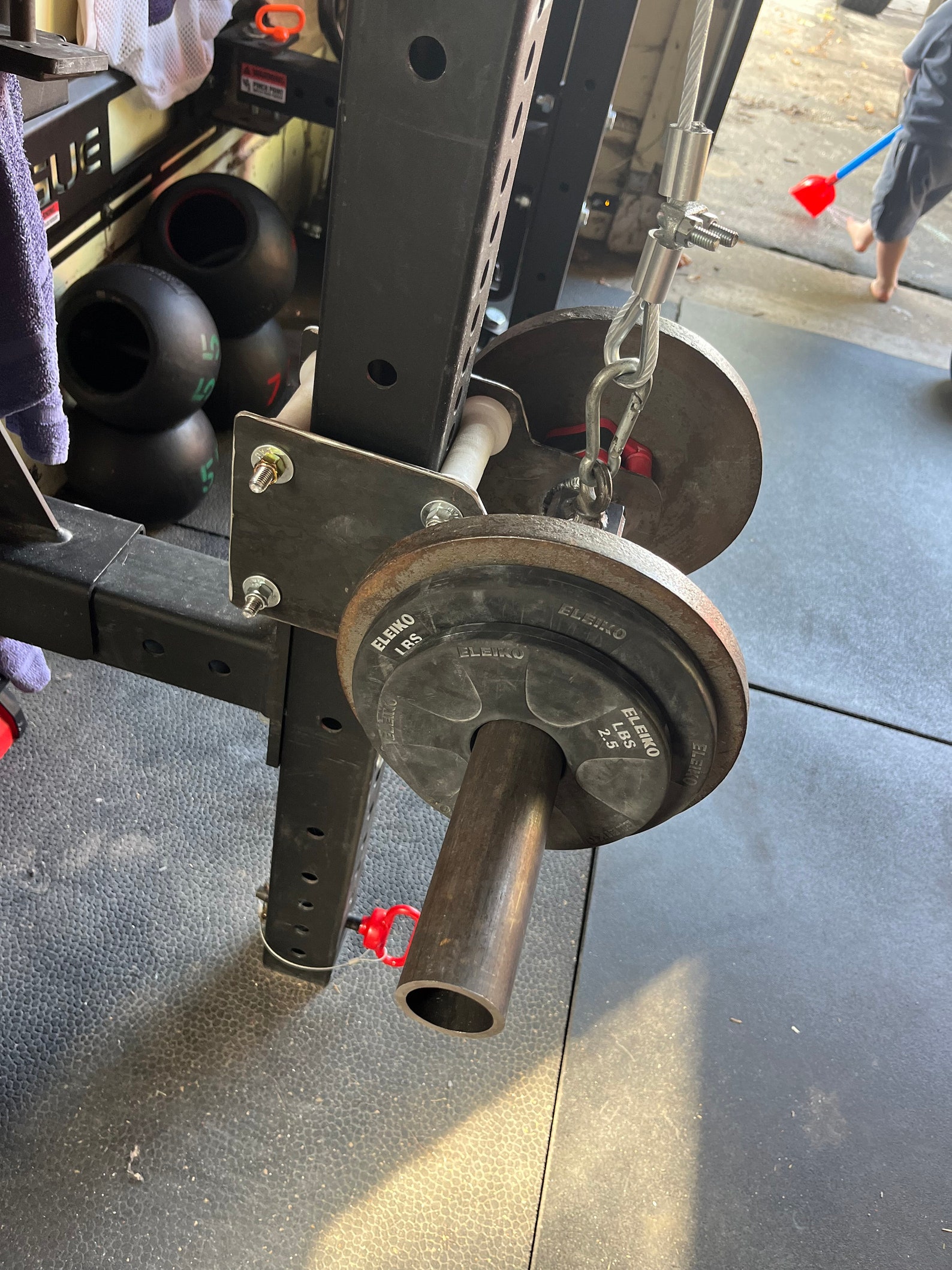 Weightlifting Rack Pulley/trolley System - Etsy