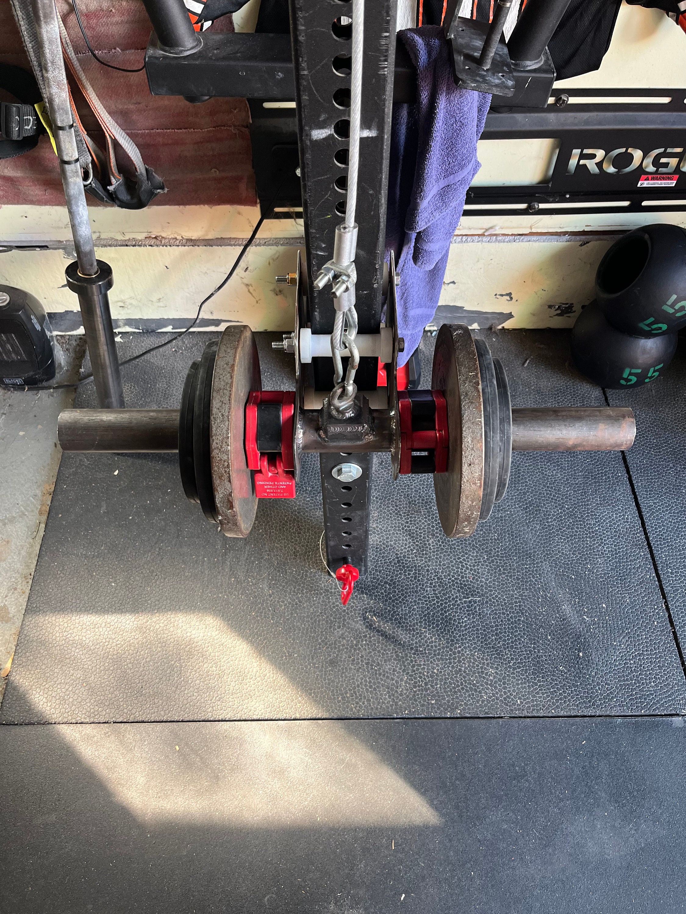 Weightlifting Rack Pulley/trolley System - Etsy