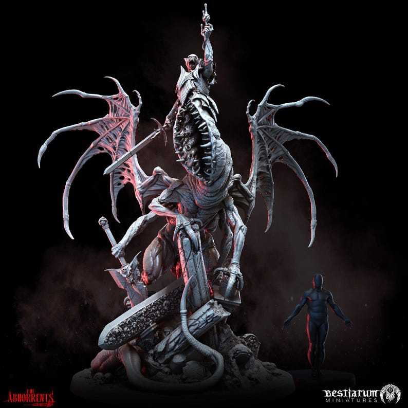 Vampire Lord Abomination | Bestiarum | Wargaming Dnd Miniatures - Etsy