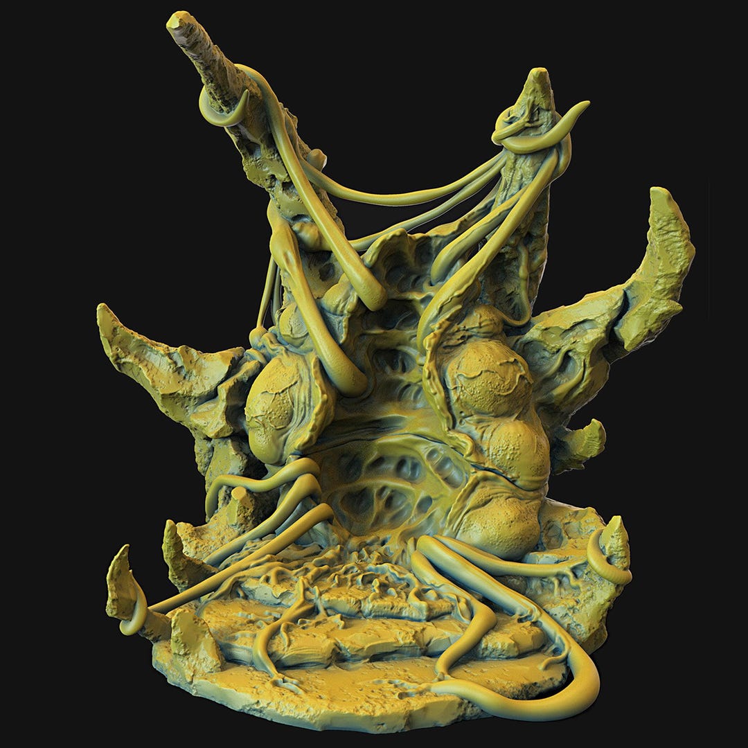 Large Demonic Portal | Hellspawn | Bestiarum | Miniatures D&D Wargaming Dnd - Etsy