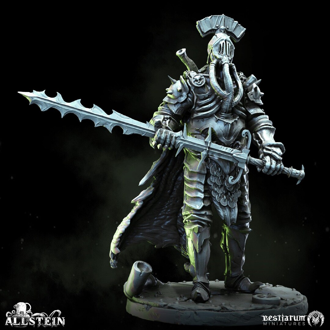 Dieselpunk Bane Captain | Bestiarum | Wargaming Dnd Miniatures - Etsy
