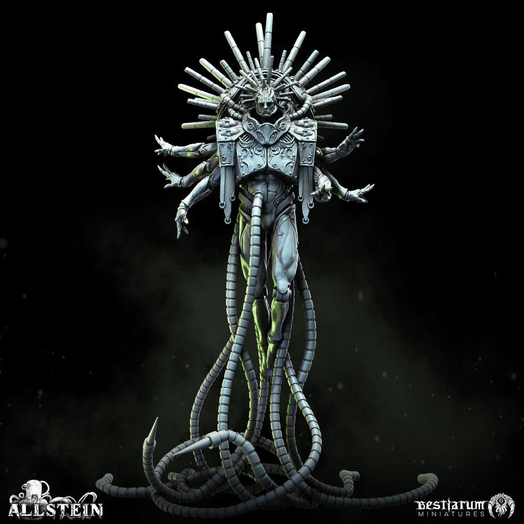 Dieselpunk Machine God | Bestiarum | Wargaming Dnd Miniatures - Etsy Canada
