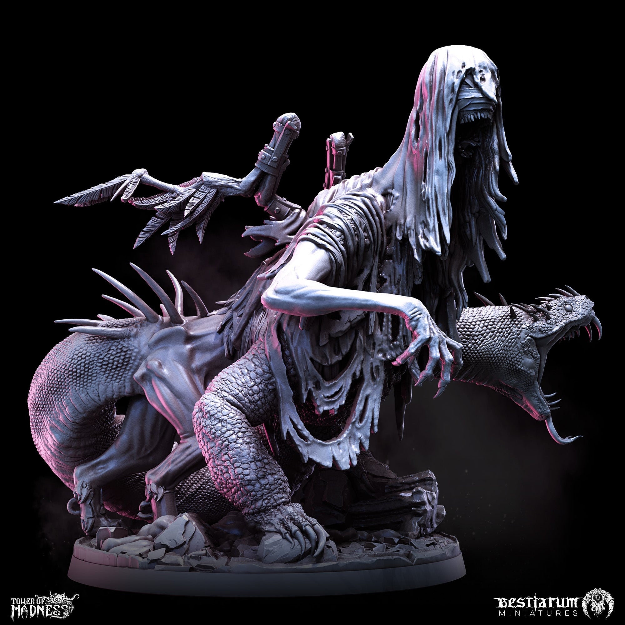 Nightmare Chimera Tower of Madness Bestiarum Miniatures D&D Wargaming ...