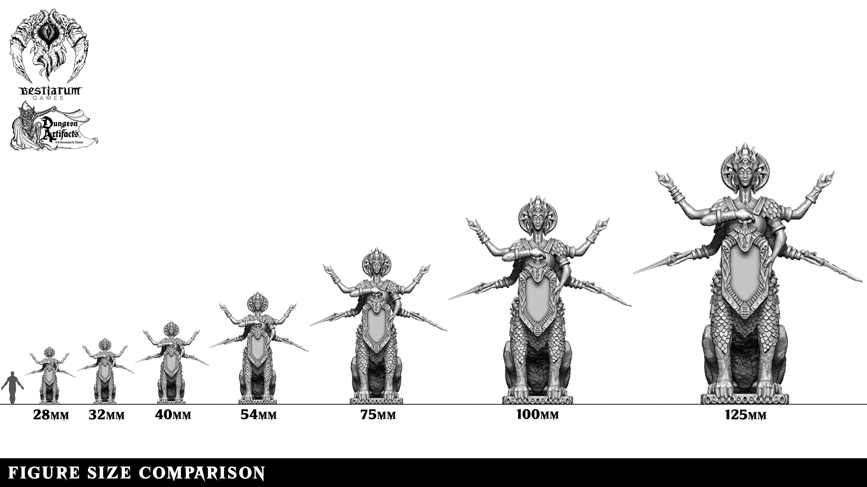 Scythrian Idol Burial Isle Bestiarum Miniatures D&D Wargaming Dnd - Etsy