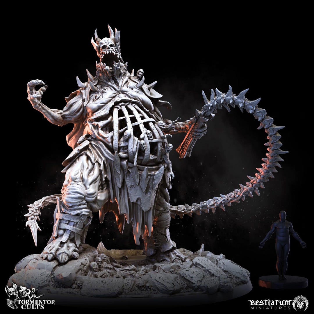Jailer Greater Demon | Bestiarum | Wargaming Dnd Miniatures - Etsy