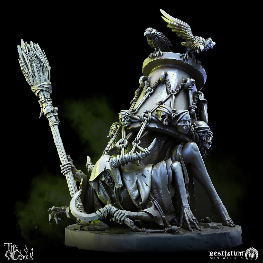 Crawling Hag the Coven Bestiarum Miniatures D&D Wargaming Dnd - Etsy
