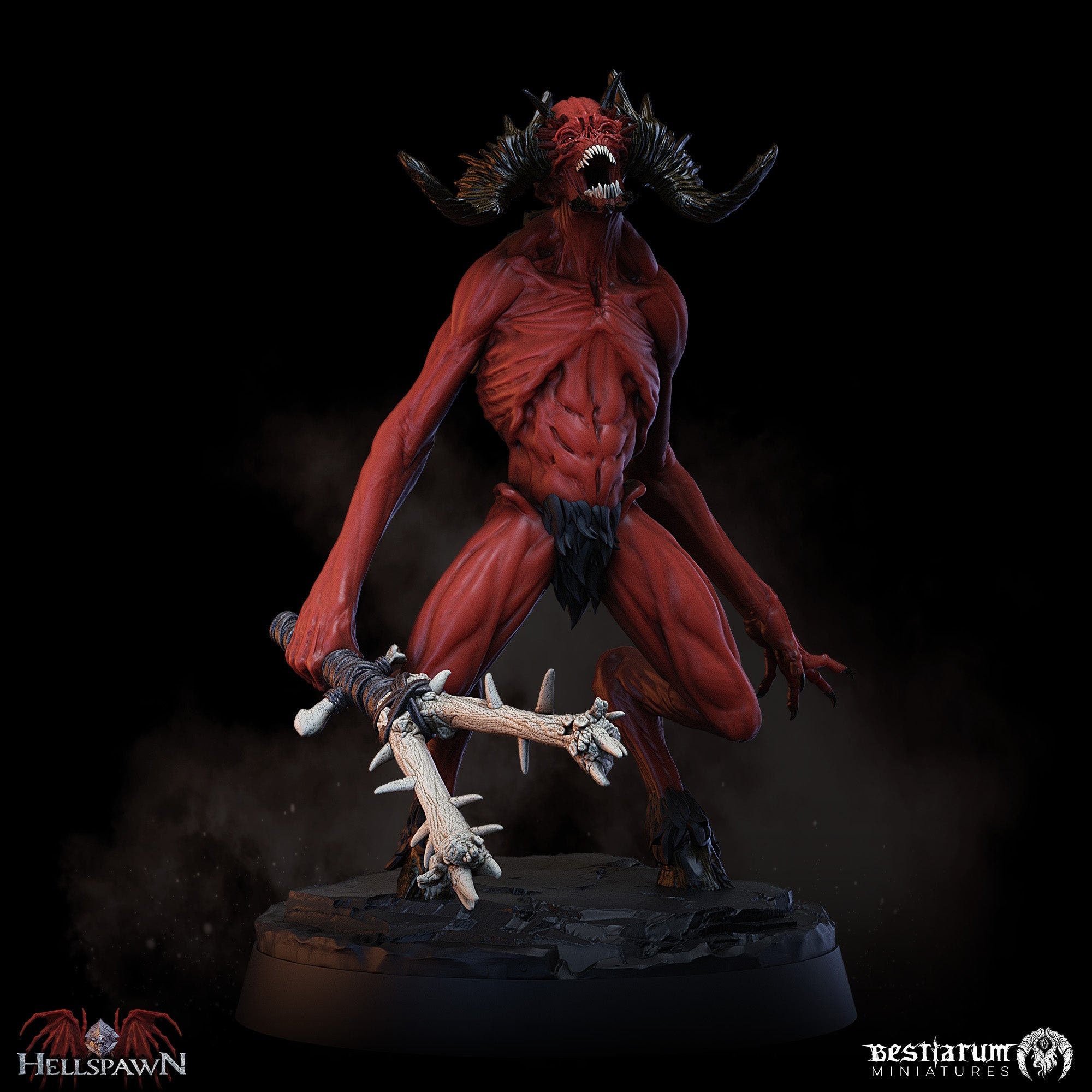 Hellfiends Hellspawn Bestiarum Miniatures D&D Wargaming Dnd - Etsy