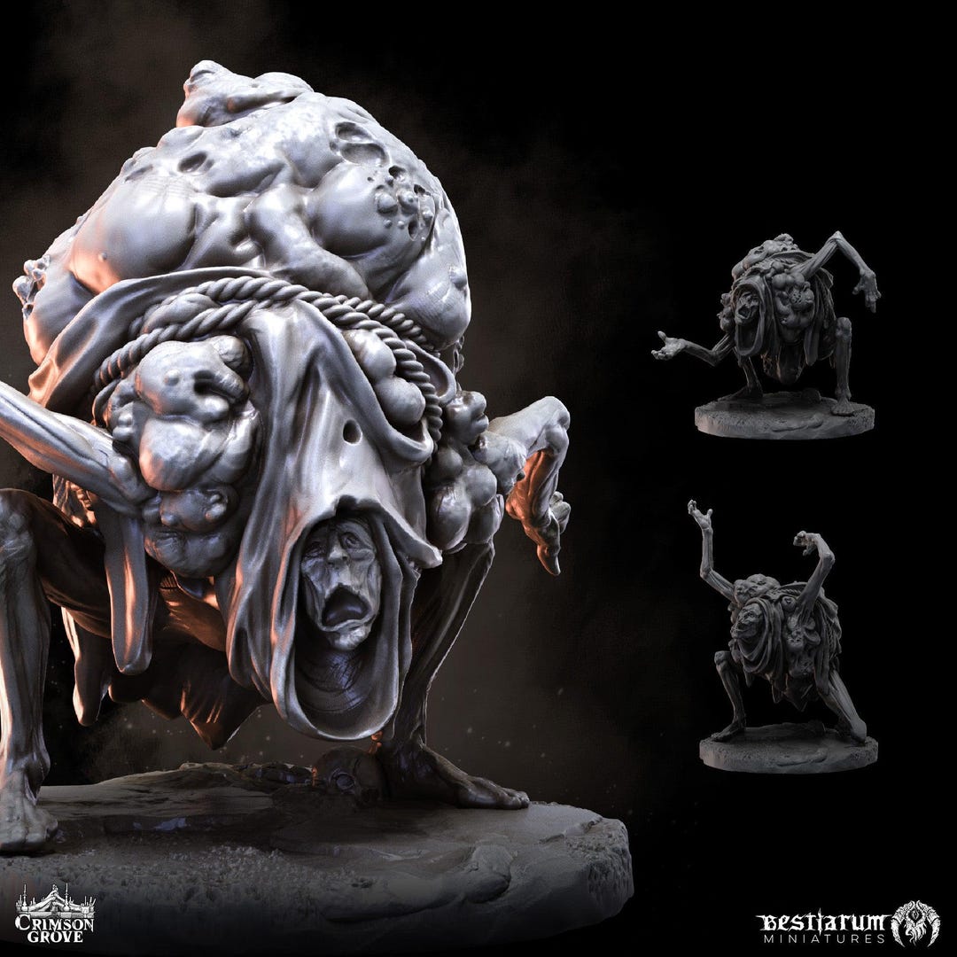 Crimson Grove Pilgrims | Crimson Grove Abbey | Bestiarum | Miniatures D ...
