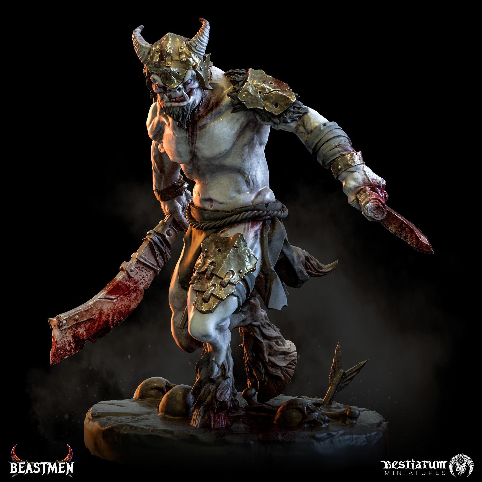 Capra Scouts Beastmen Bestiarum Miniatures D&D Wargaming Dnd - Etsy