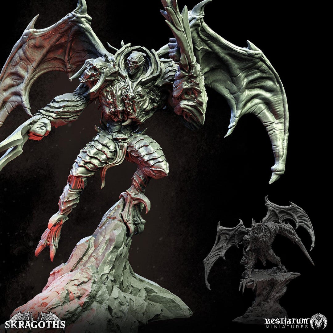 Skragoth Raptors | Hellspawn | Bestiarum | Miniatures D&D Wargaming Dnd ...