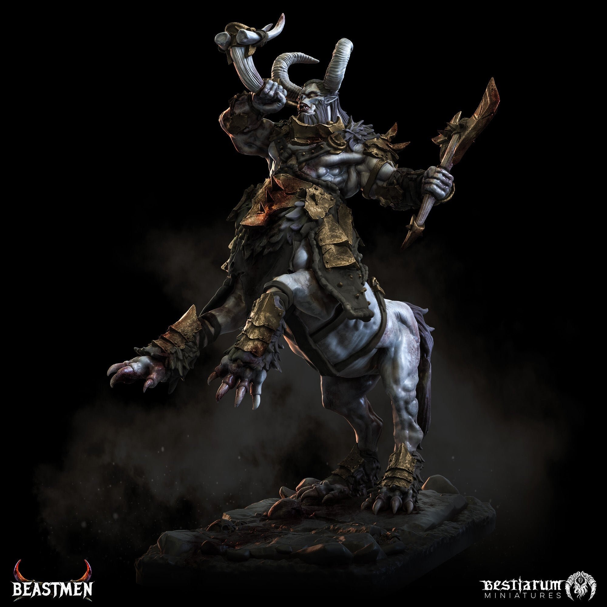 Armogor Beastmen Bestiarum Miniatures D&D Wargaming Dnd - Etsy