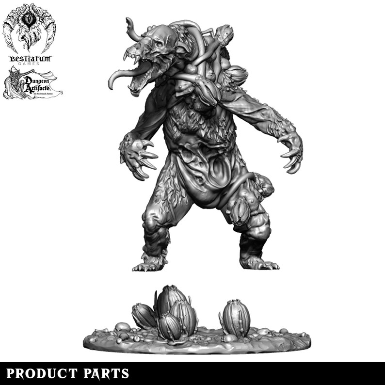 Enslaved Bear Gorgon Catacombs Bestiarum Miniatures D&D Wargaming Dnd ...