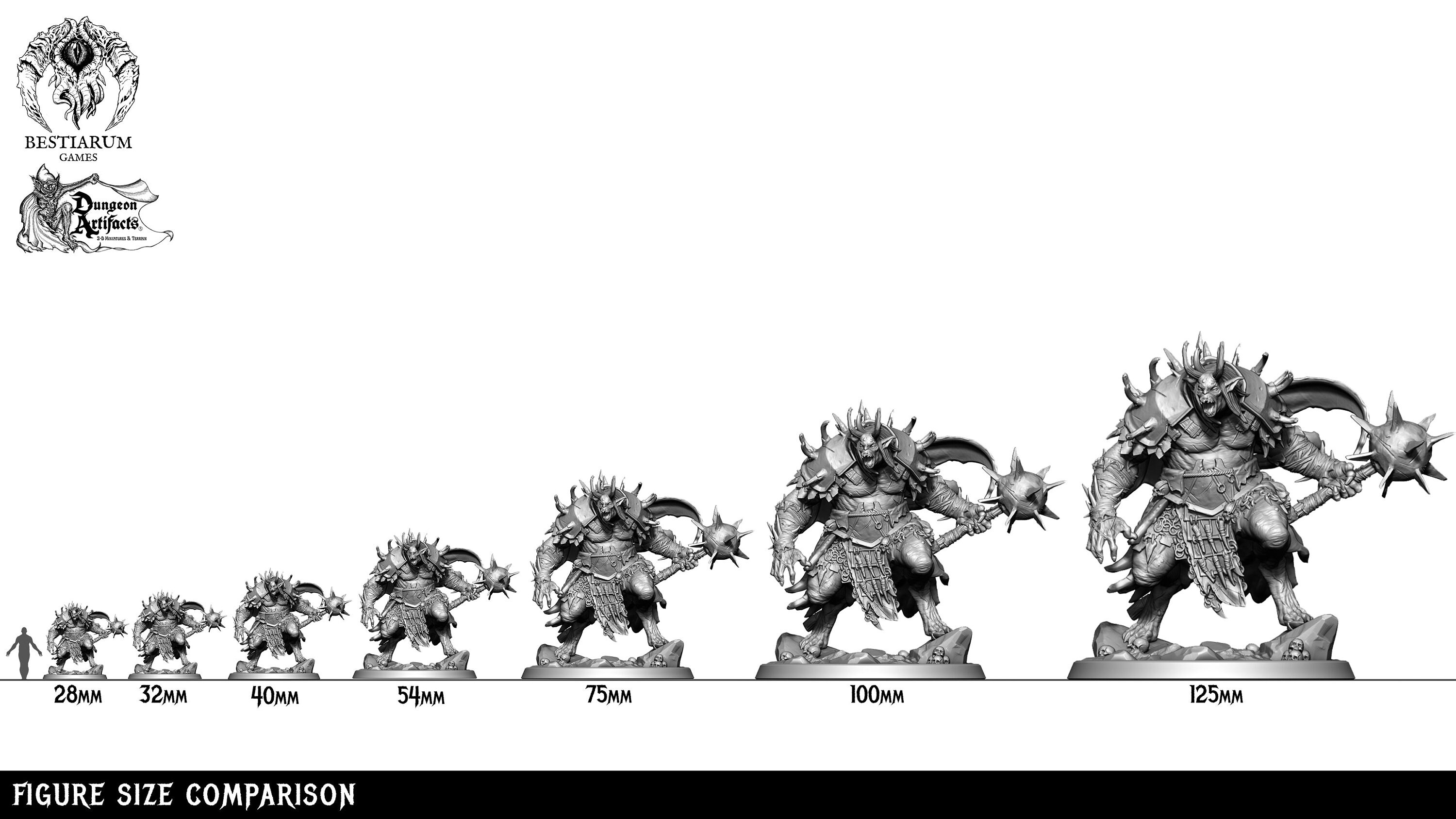 Bugbear Enforcer Goblin Grotto Bestiarum Miniatures D&D - Etsy
