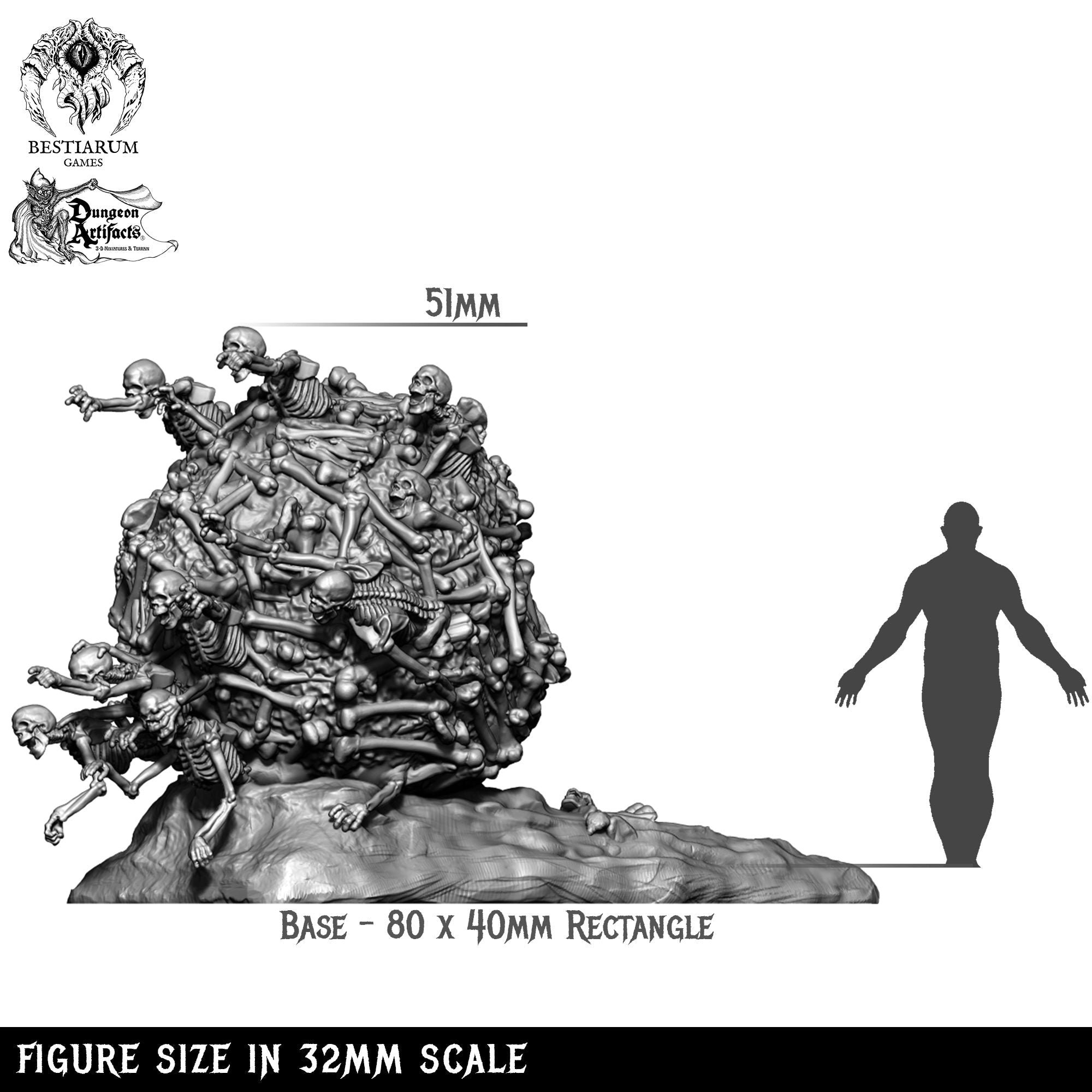 Skeleton Ball Eternal Legions Bestiarum Miniatures D&D Wargaming Dnd - Etsy