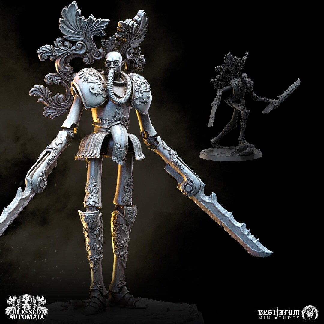 Ixtractia Guardians | Blessed Automata | Bestiarum | Miniatures D&D ...