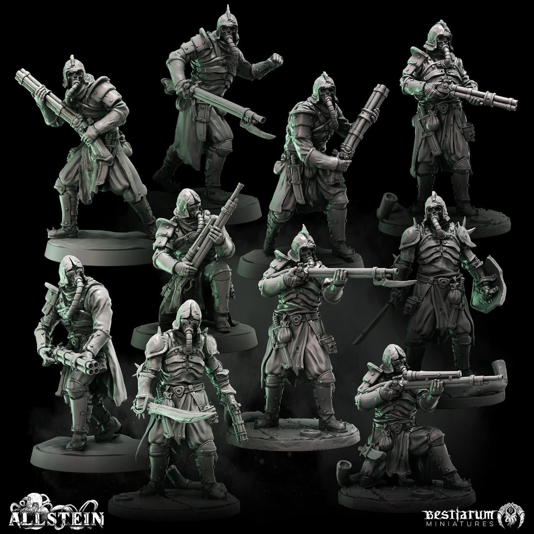 Bane Gunners Spires of Allstein Bestiarum Miniatures D&D Wargaming Dnd ...