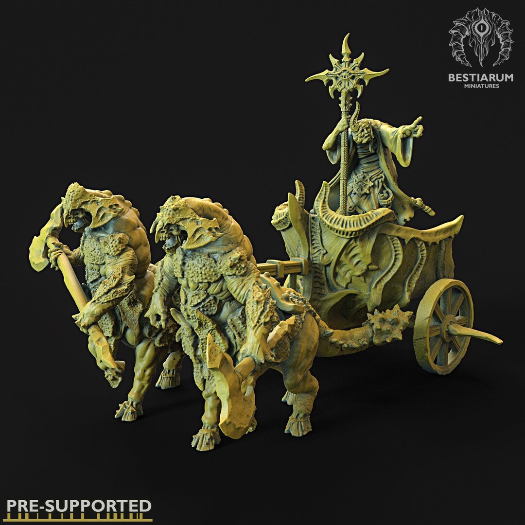 Destroyer Chariot | Hellspawn | Bestiarum | Miniatures D&D Wargaming ...