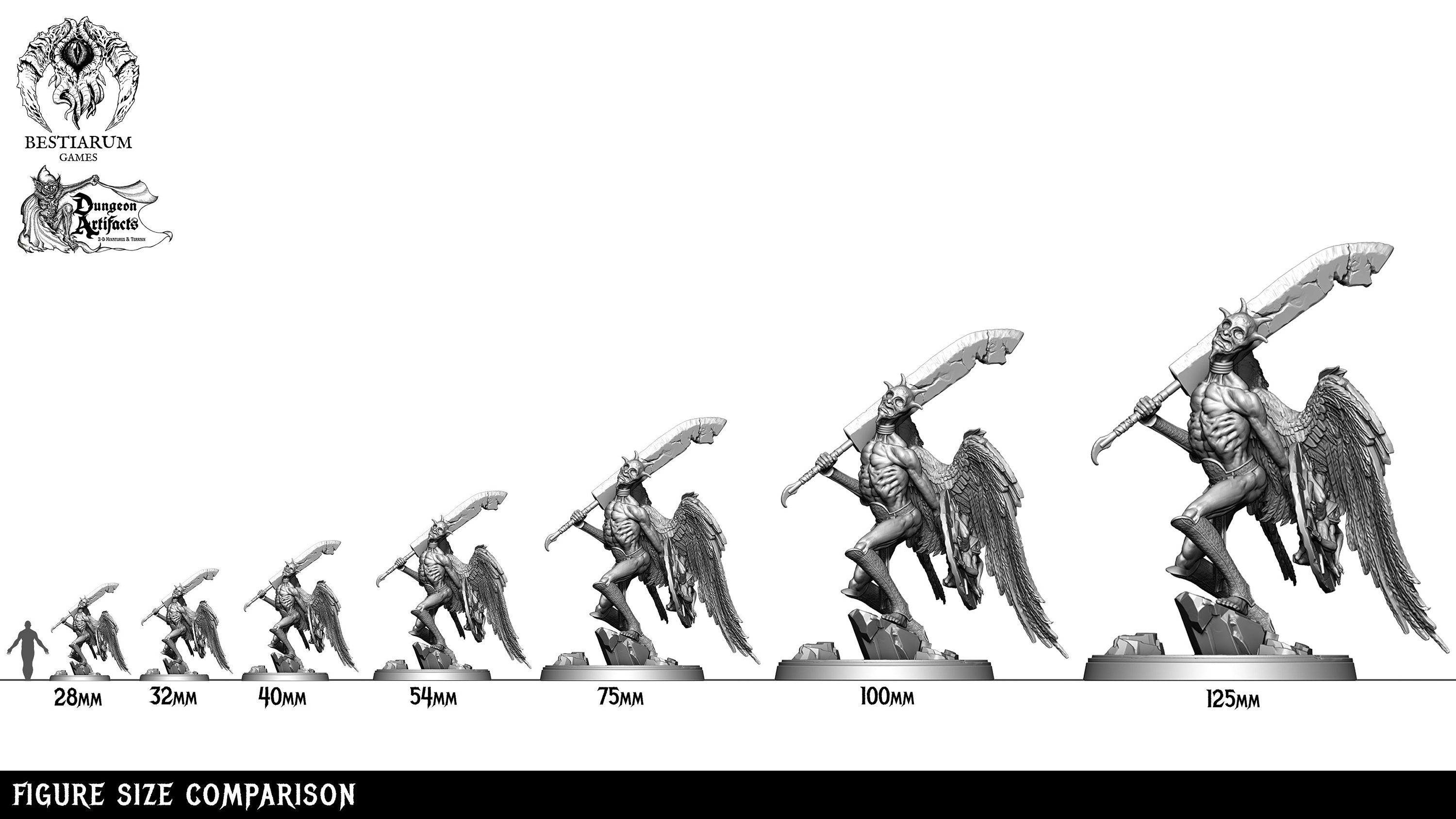 Faceless Watchers Echoes of the Seraphim Bestiarum Miniatures D&D ...