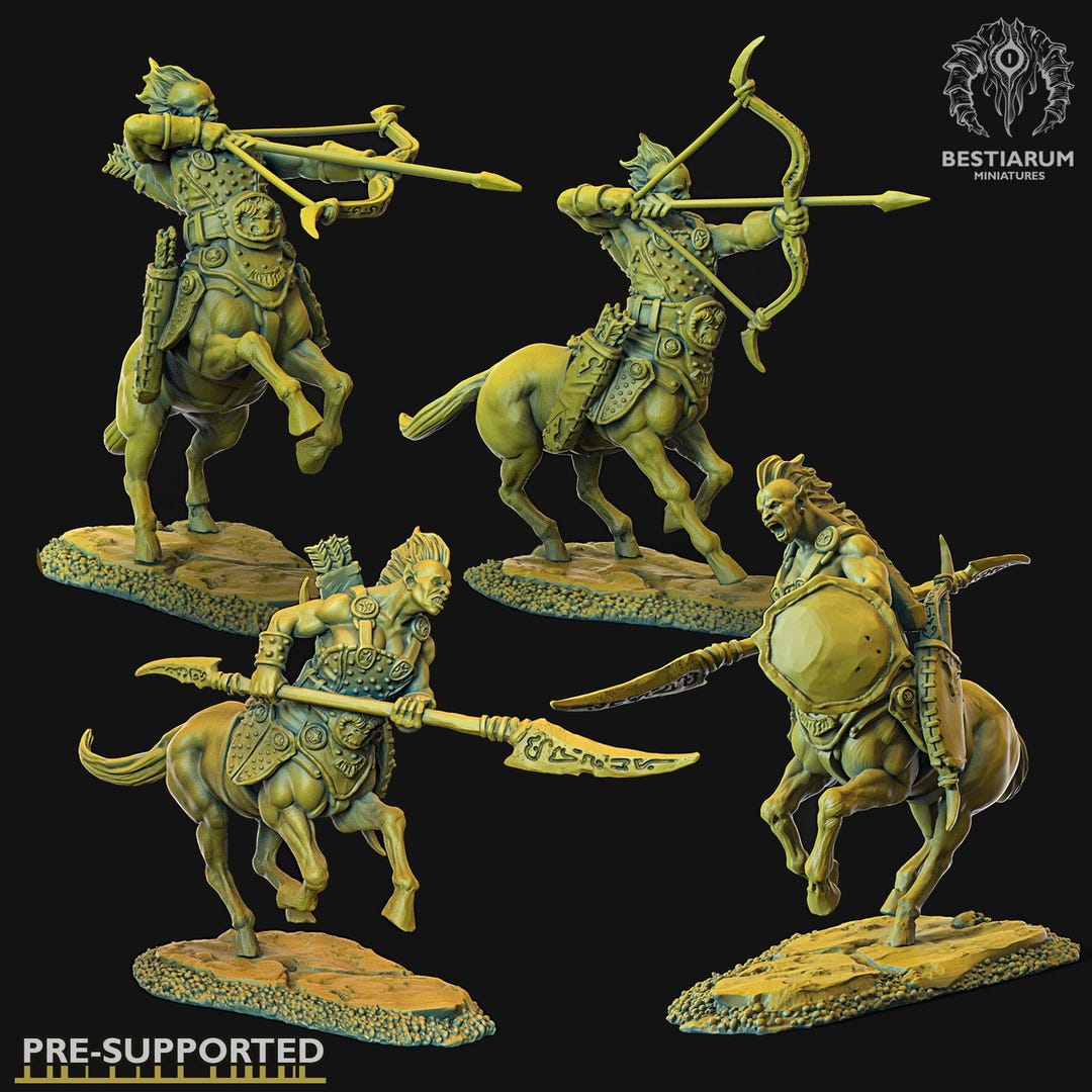 Centaur Ranger | Wrath of the Wilds | Bestiarum | Miniatures | D&D ...