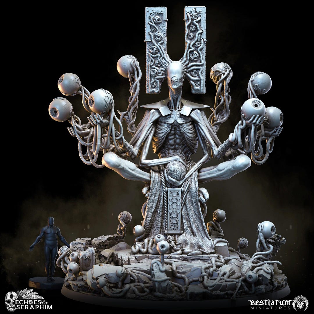 Eldritch Void Watcher | Bestiarum | Wargaming Dnd Miniatures - Etsy