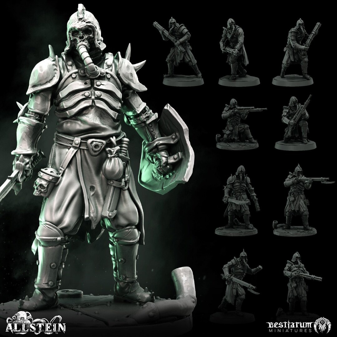 Bane Gunners Spires of Allstein Bestiarum Miniatures D&D Wargaming Dnd ...
