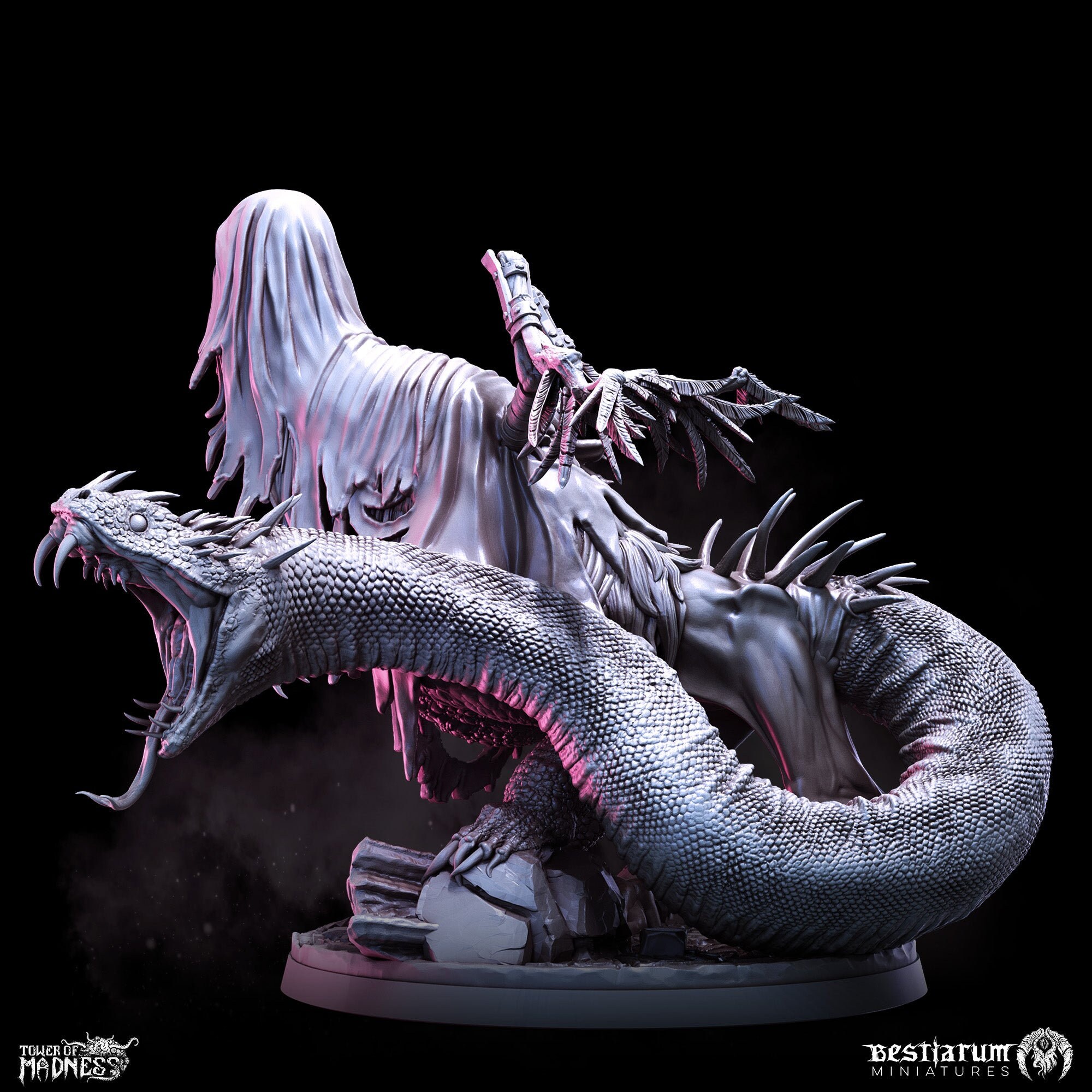 Nightmare Chimera Tower of Madness Bestiarum Miniatures D&D Wargaming ...