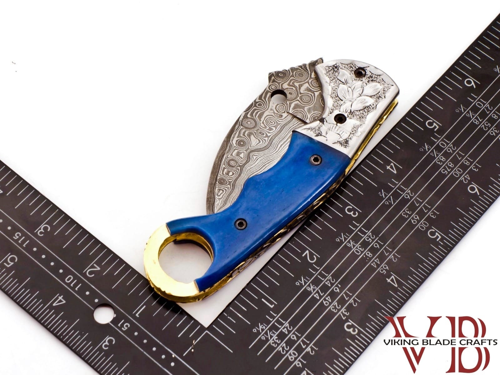 Handmade Karambit Knife Custom Damascus Folding Pocket Knife - Etsy