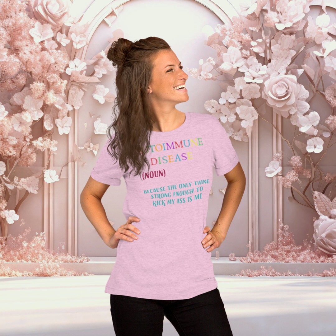 Autoimmune Disorder T-shirt, Definition Tee, Awareness Shirt, Invisible ...