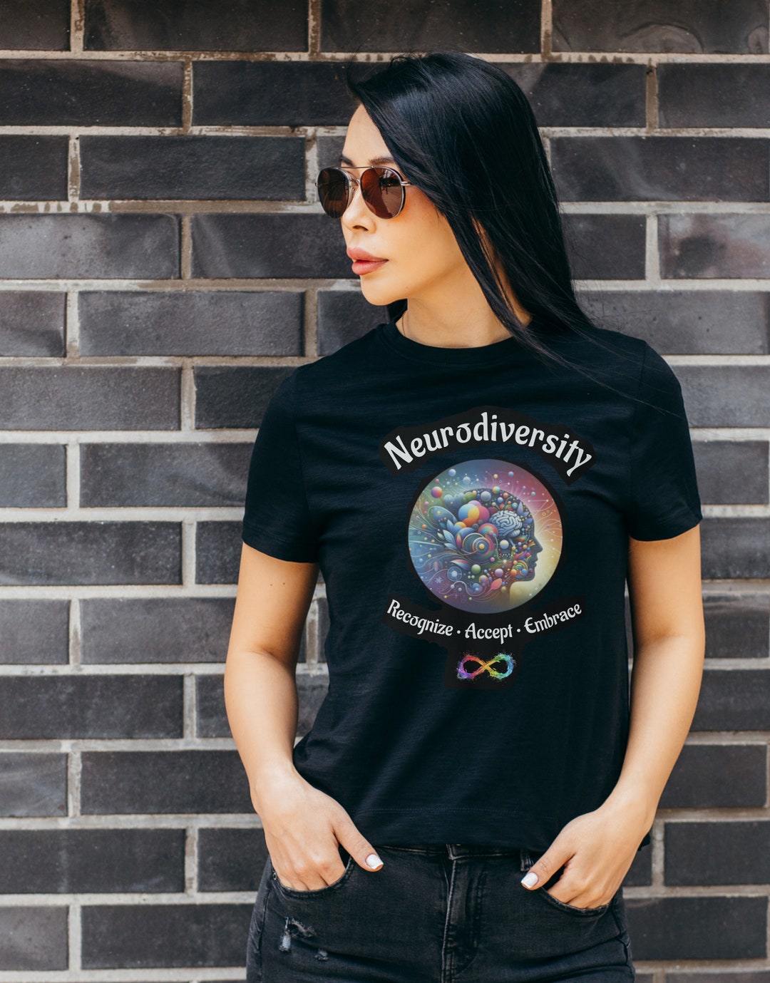 Neurodiversity T-shirt, ADHD Awareness, Gift for Friend, Self Care ...