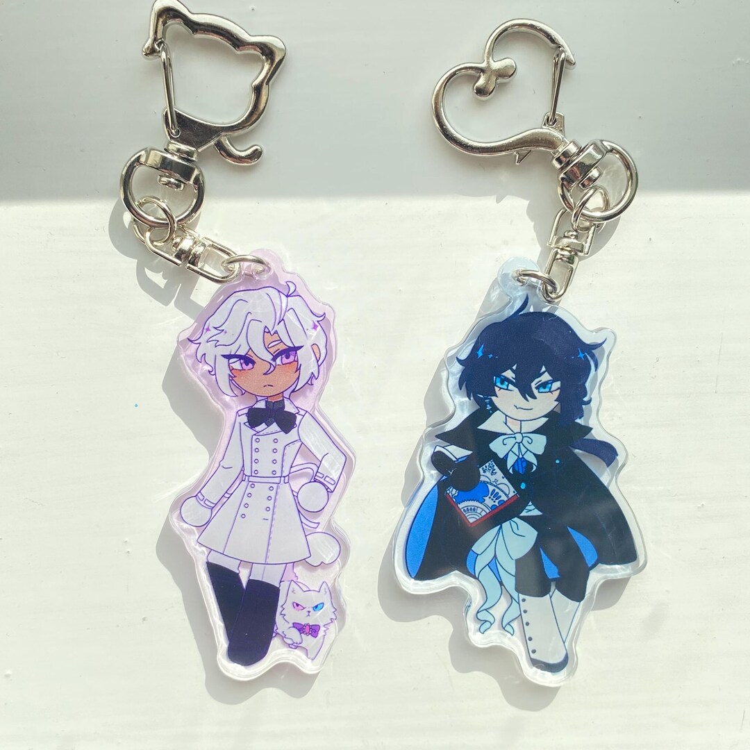 Vanitas No Carte Acrylic Keychain: Vanitas and Noe - Etsy