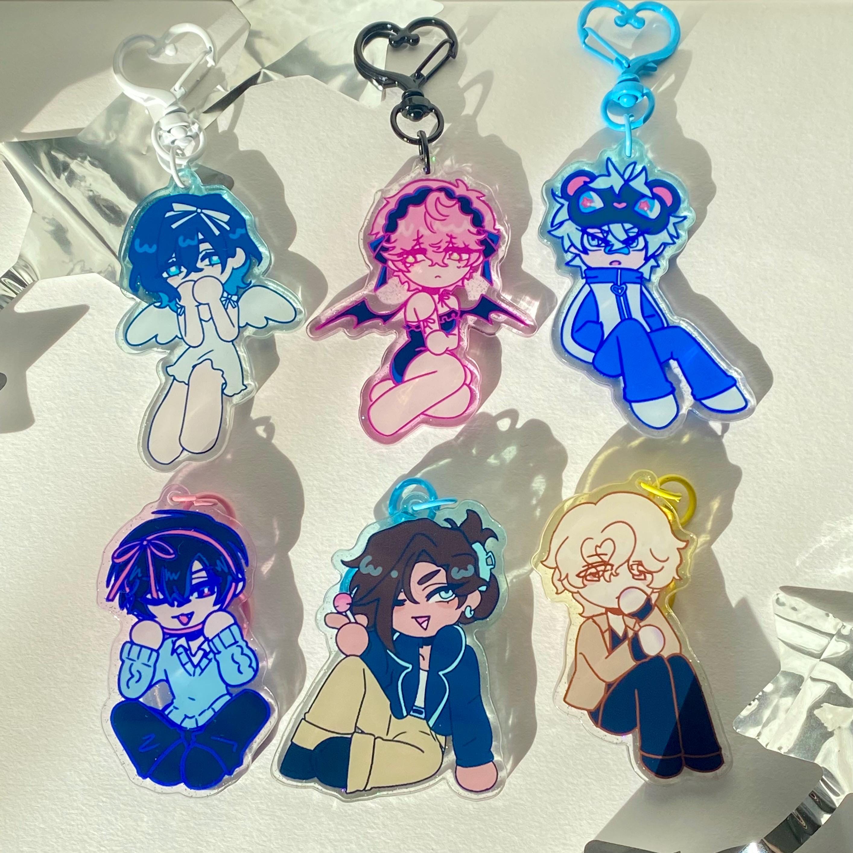 LAST BATCH Alien Stage [ALNST] Glitter Acrylic Keychains - Etsy