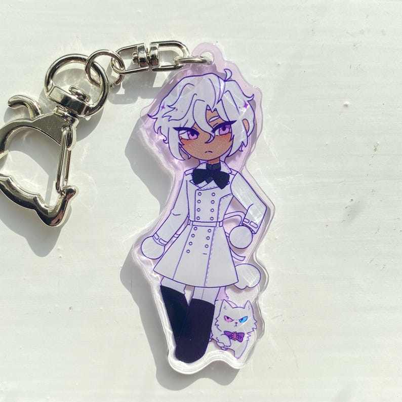 Vanitas No Carte Acrylic Keychain: Vanitas and Noe - Etsy UK