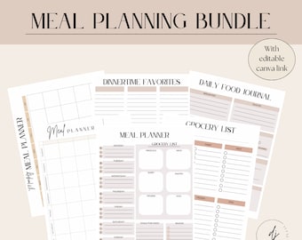 Menu Plan & Prep, Grocery Lists, Diet, Fitness, Health, Neutral, Meal ...