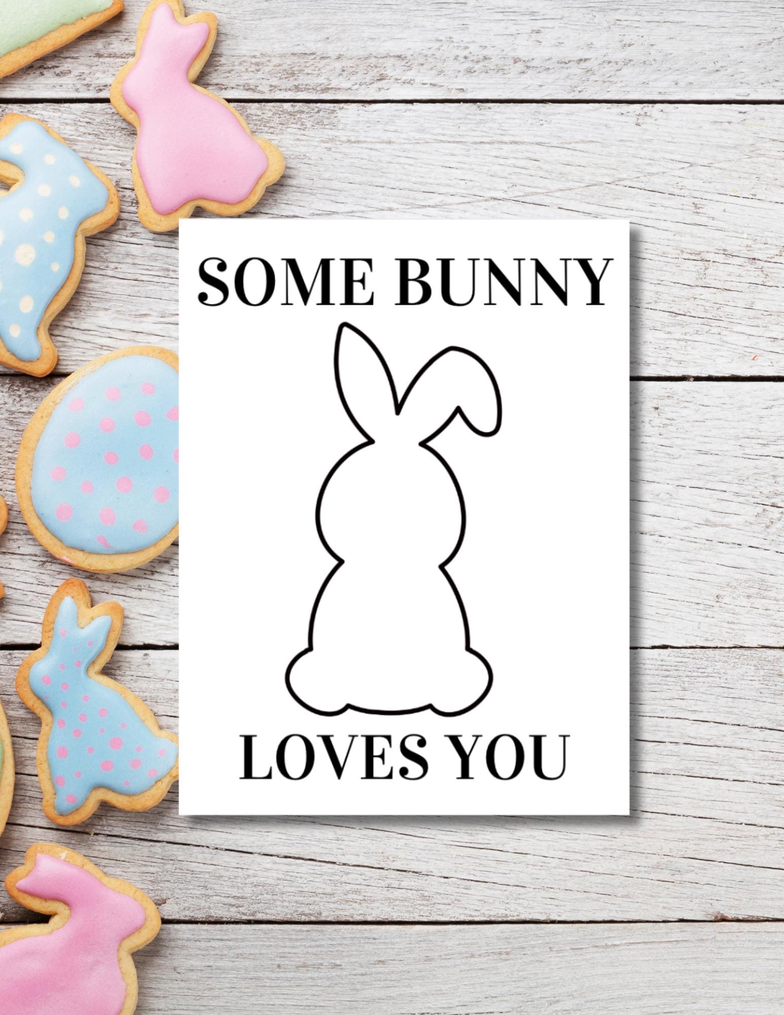 Easter Bunny Craft Printable – Easy Kids Activity With Tissue Paper ...